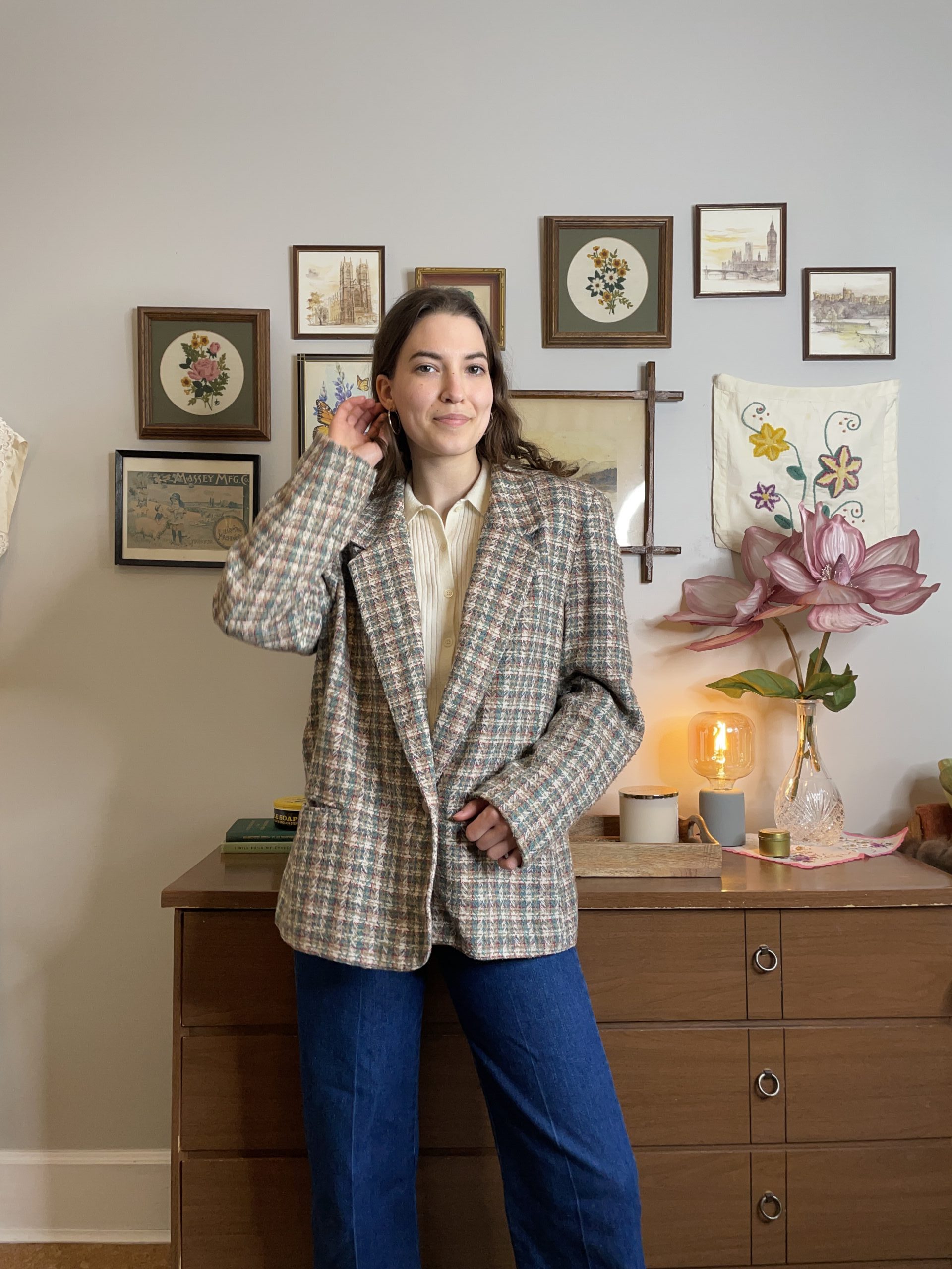 Vintage Koret Blazer - Blue of Genoa